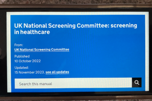 UK National Screening Committee