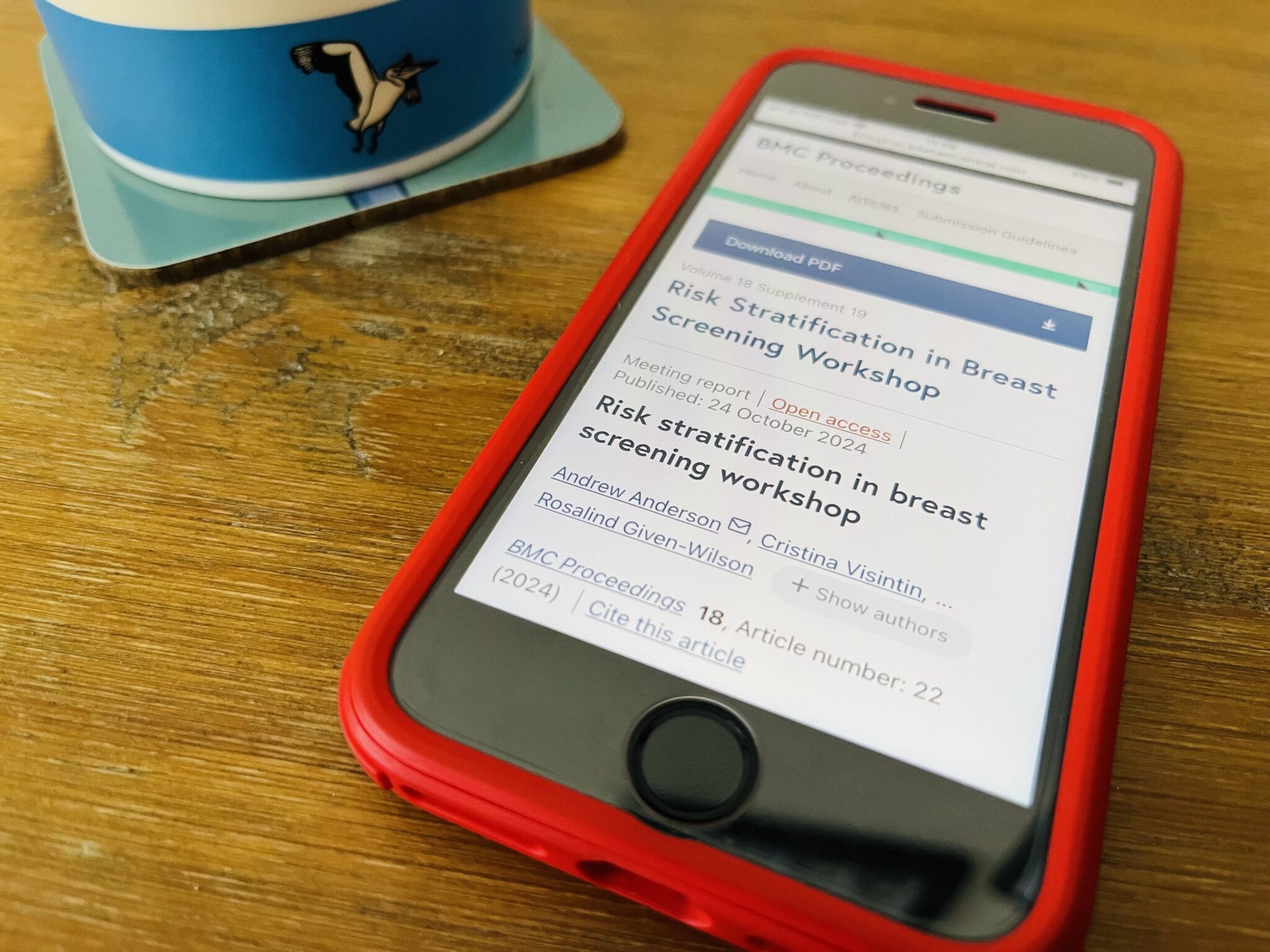 Journal article showcases UK NSC workshop on risk stratification in ...